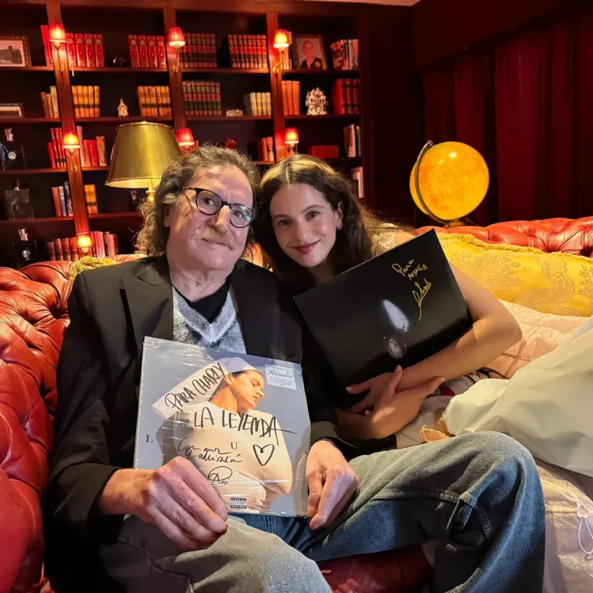 Rosalía y Charly García compartieron un encuentro en Buenos Aires ...